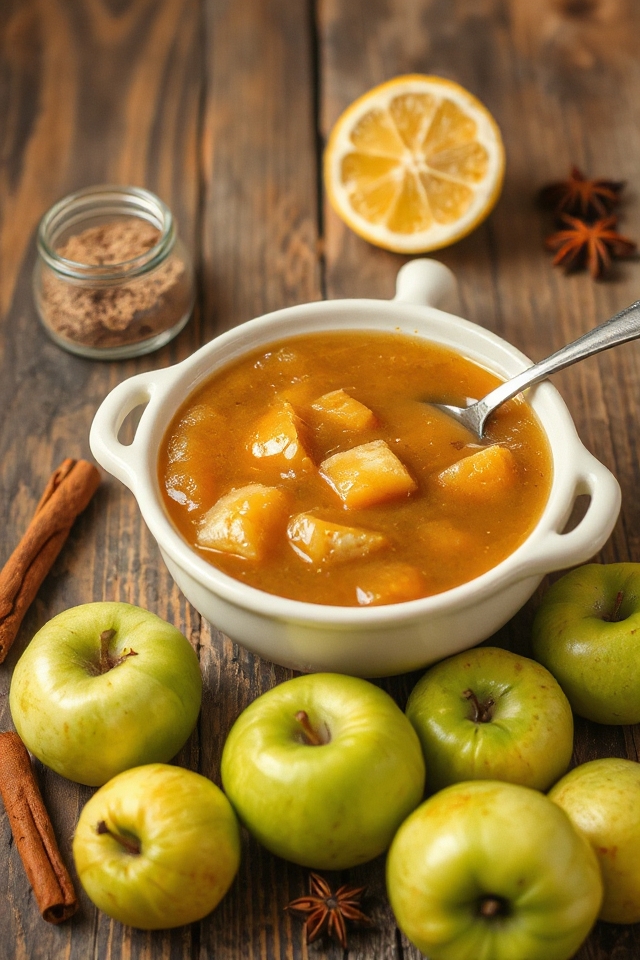 Crockpot Applesauce Recipe With Brown Sugar Twist - thecardigankitchen.com